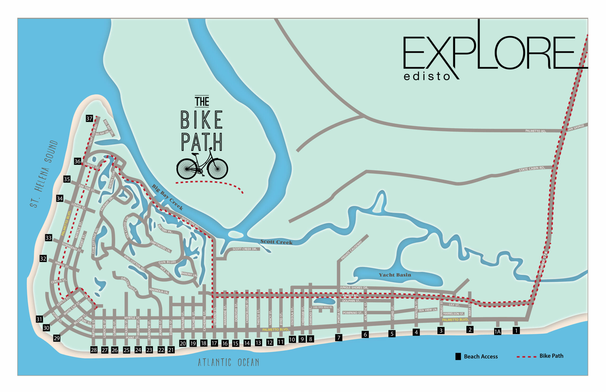 Bike-Path-explore-edisto-map - Edisto Chamber of Commerce
